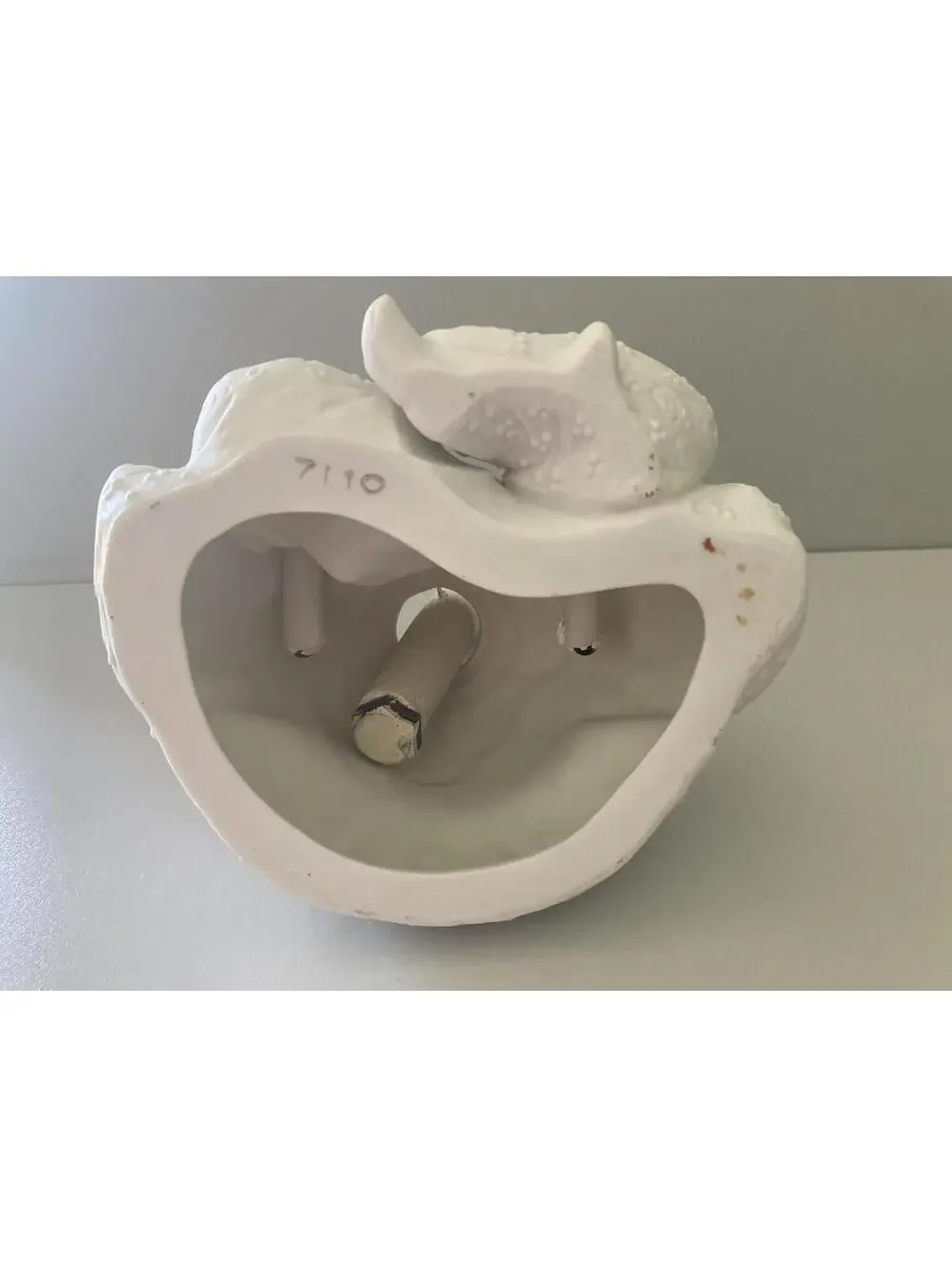 Art | Vintage White Bisque Porcelain Nodder Figuring Chinese Ball ...